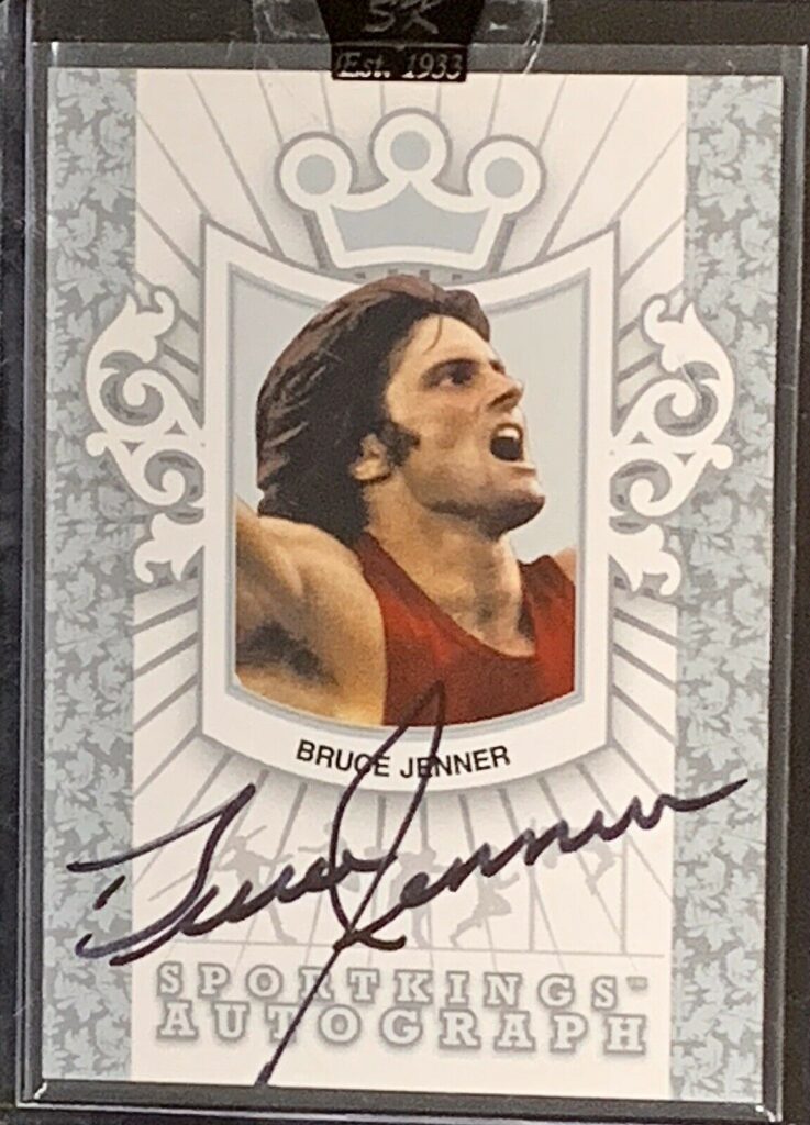 Bruce Jenner signed (Authentic Autograph) Olympic Card (Caitlyn Jenner ...