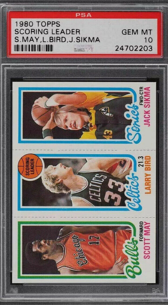 Larry Bird Rookie (PSA 10) GEM-MINT 1980 Topps Basketball Card ...