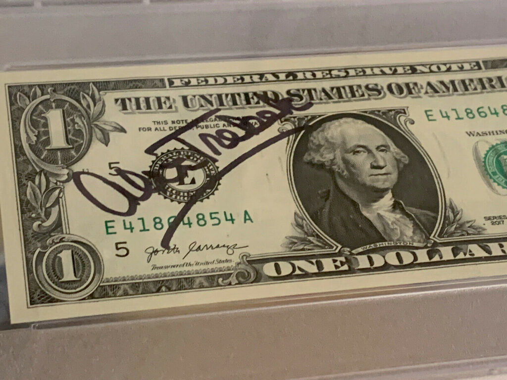 Vintage 1942 George Burns / Gracie Allen Burns AUTOGRAPHED BofA CHECK ...