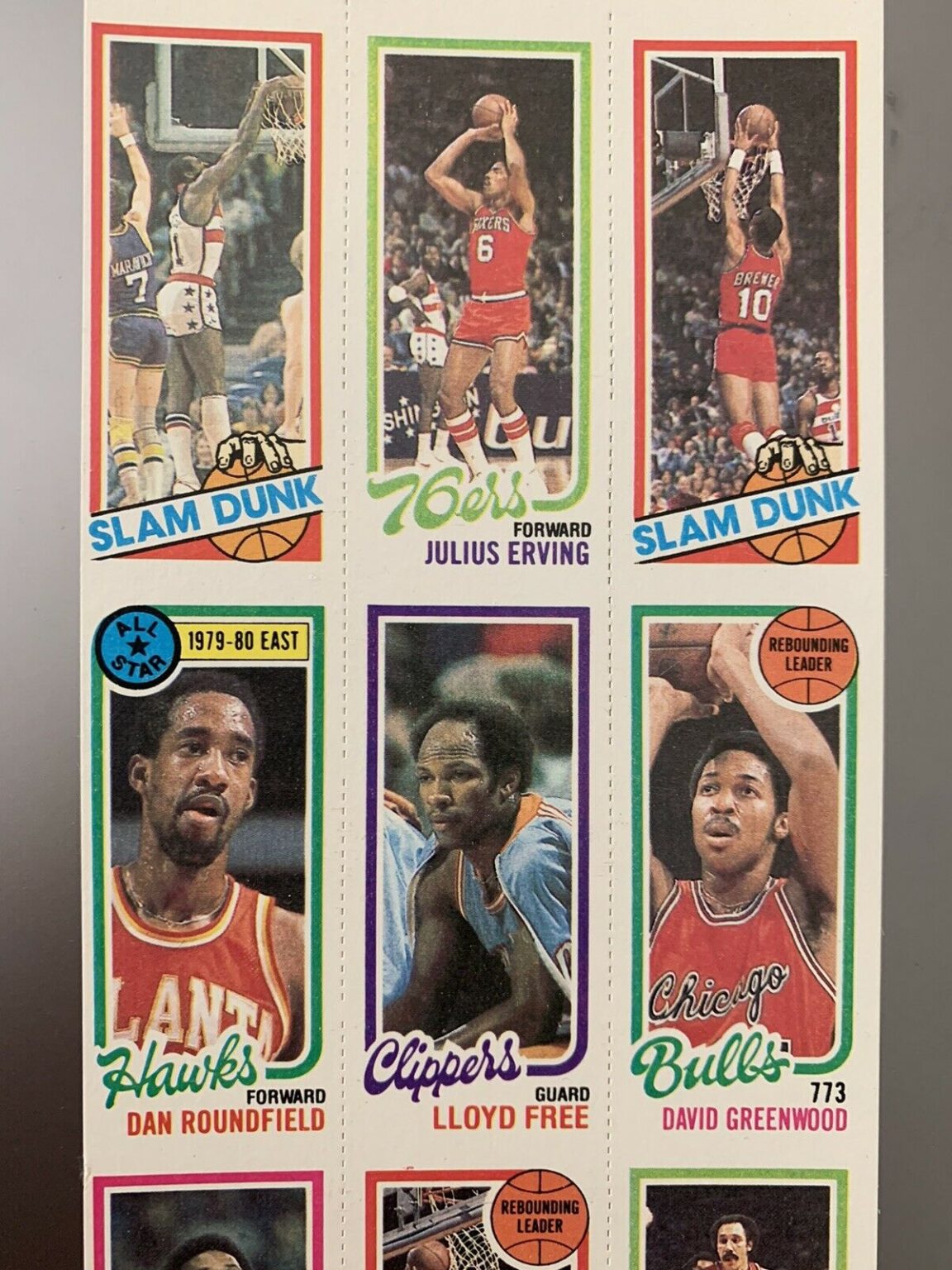 Larry Bird Rookie Topps 1980 Uncut Sheet – Beverly Hills Swap Meet