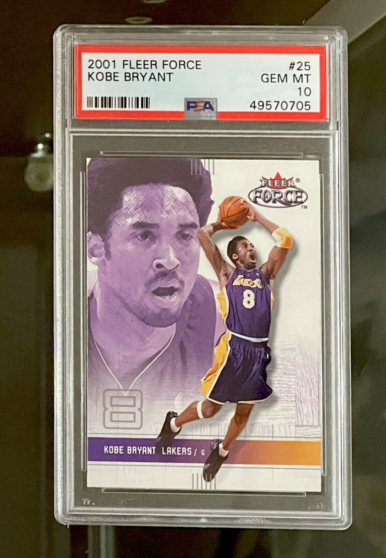 Kobe Bryant (PSA 10) GEM-MINT 2001 Fleer Los Angeles Lakers / LOW POP ...
