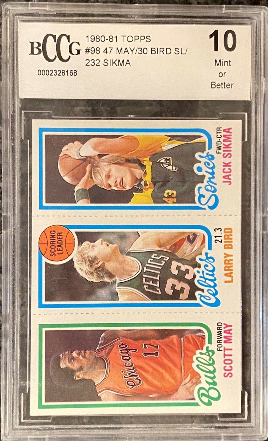 Larry Bird Rookie (GEM-MINT 10) 1980 TOPPS – Beverly Hills Swap Meet