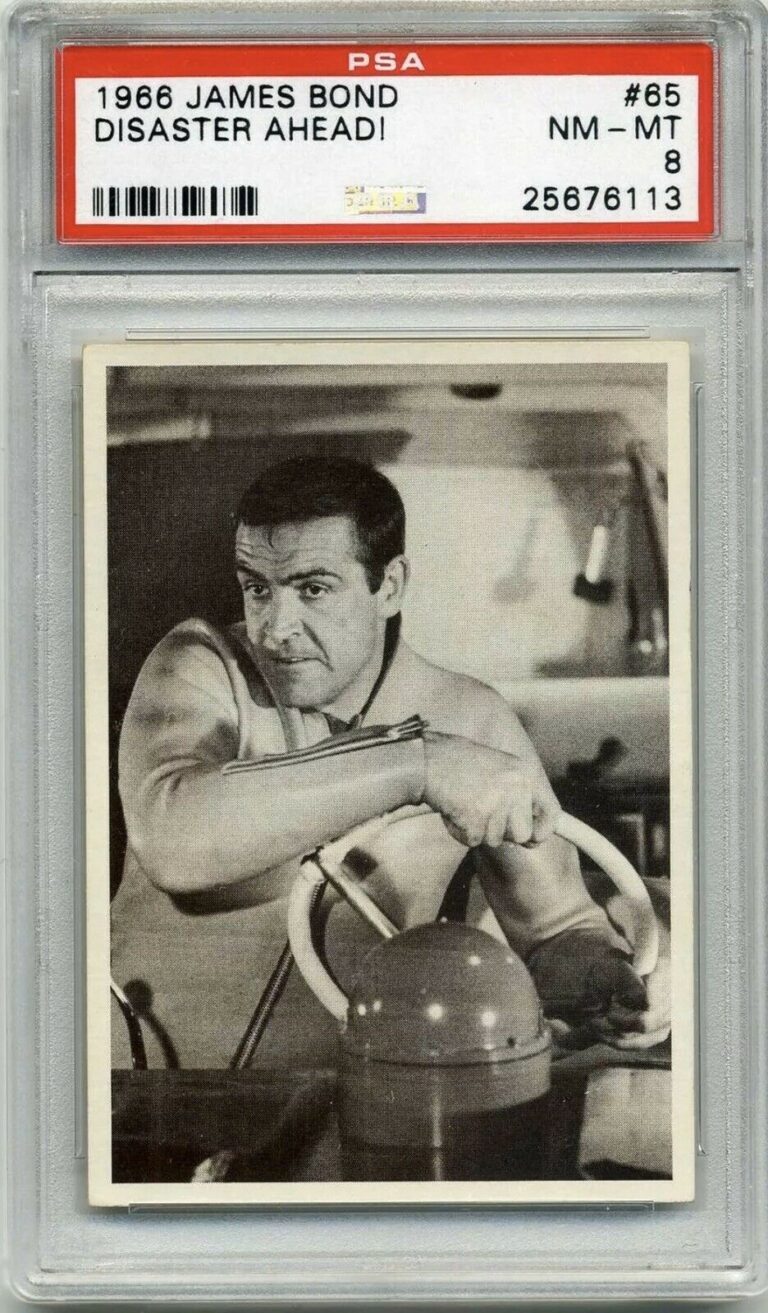Sean Connery James Bond – Disaster Ahead / 1966 NM-MINT (PSA 8 ...