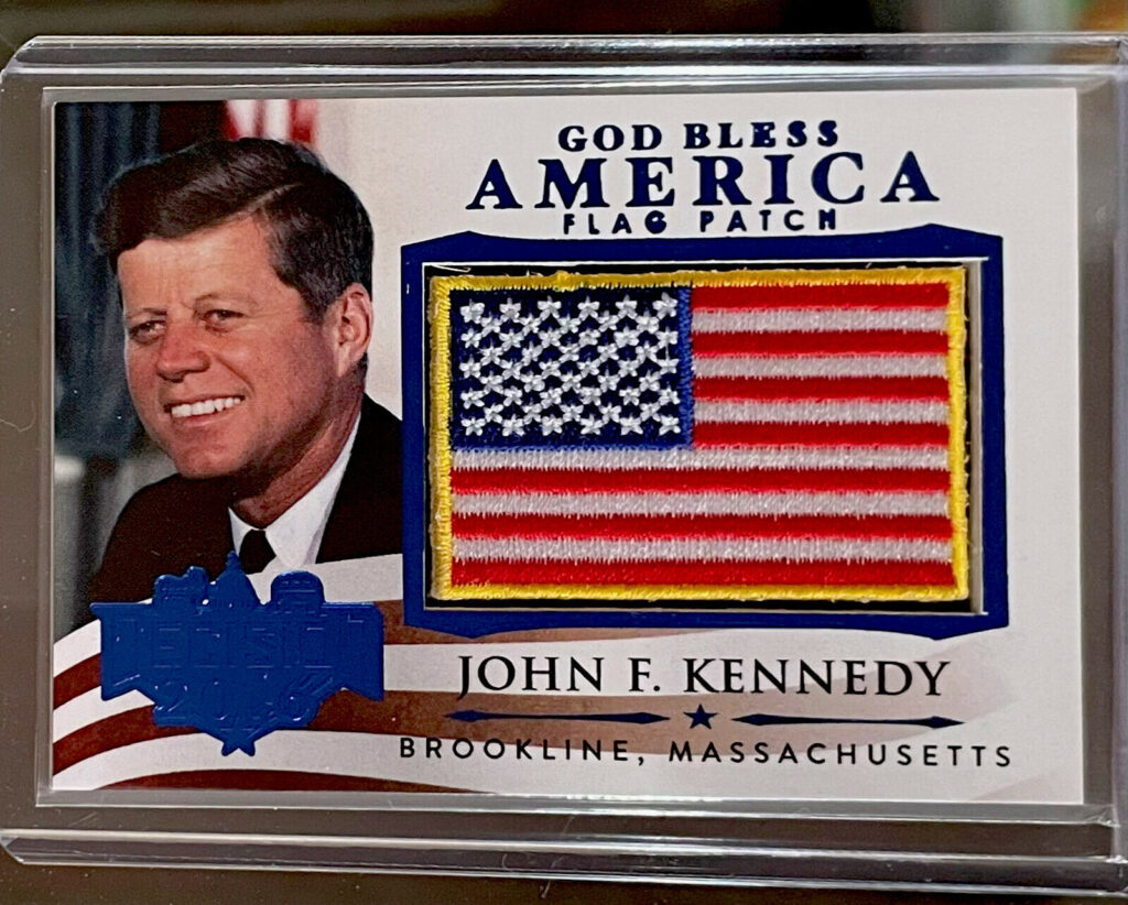 John F. Kennedy (Limited Edition) American Flag Patch/ Presidential ...