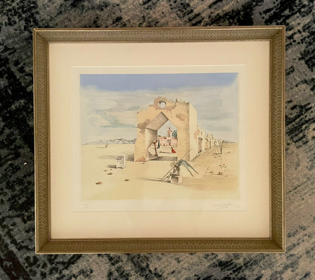Salvador Dali Original Multi-Color Print / Signed & Numbered – Beverly ...