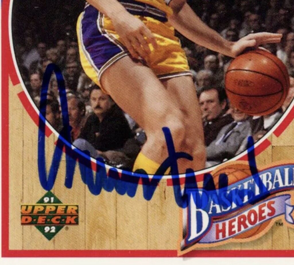 Jerry West “The Logo” Signed (PSA) Upper Deck Basketball Card – Beverly ...