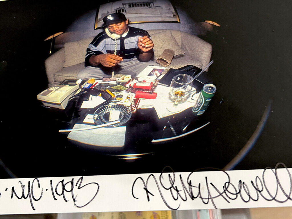 Eazy-E Photograph Limited Edition #12/50 Ricky Powell Signed NYC 1993 – Beverly Hills Swap Meet