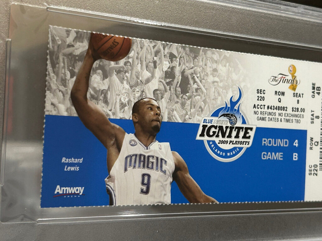 Kobe Bryant (PSA 10) GEM-MINT FULL-Ticket 32 Points 2009 Lakers vs ...