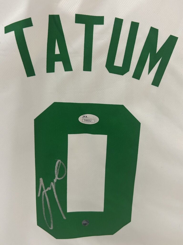 Jayson Tatum Signed AUTO (JSA) New w/ Tags NBA Official Store – Beverly ...