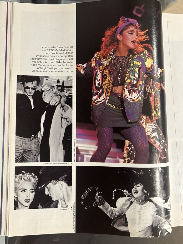 Madonna 1987 ULTRA-RARE Penthouse Germany Magazine – Beverly Hills Swap Meet