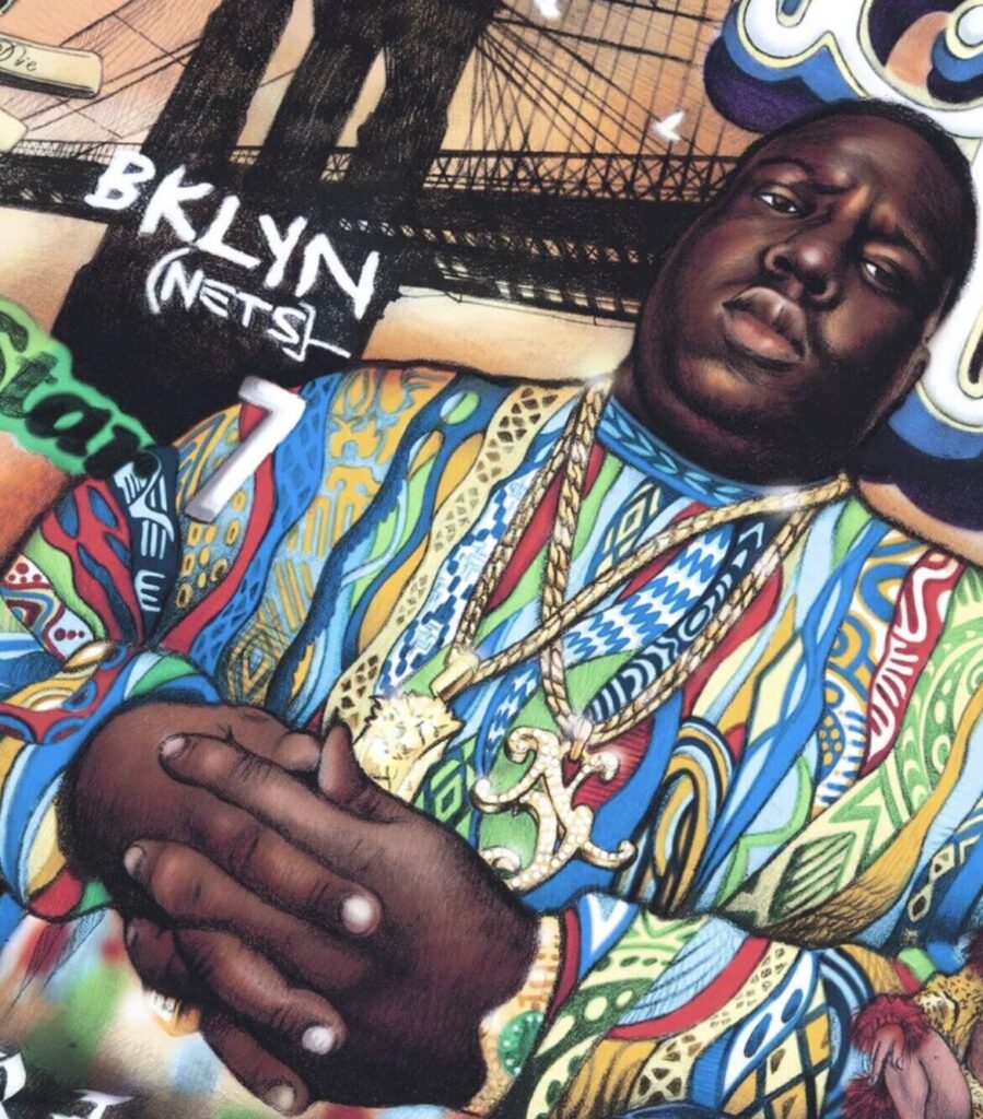 Brooklyn All City – Oversized Edition Signed Fernando Leon w/COA Biggie ...