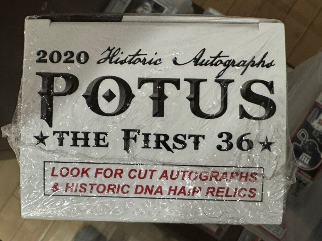 2020 Historic Autographs POTUS The First 36 Blaster Box / UN-OPENED BOX ...