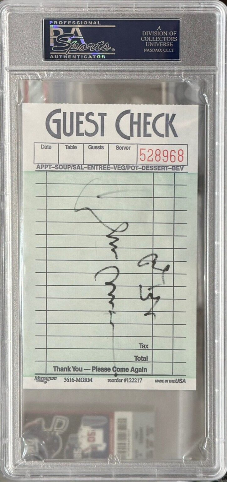 President Bill Clinton & George W Bush (PSA / DNA) Both Autographs on ...