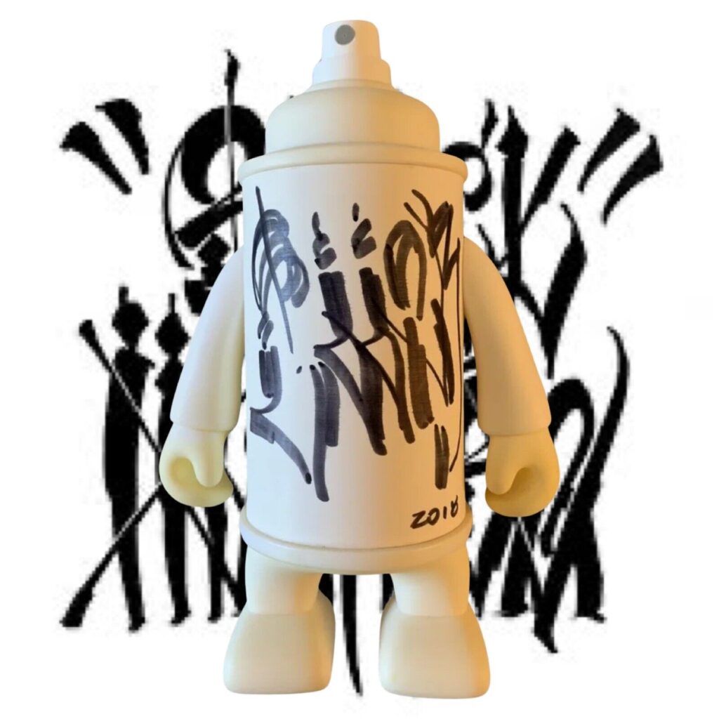 Chaz Bojórquez Signed / Vinyl Spray Paint Can Sculpture 2018 – Beverly ...